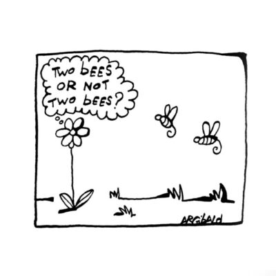 Two bees or not two bees? - Filosofie Magazine